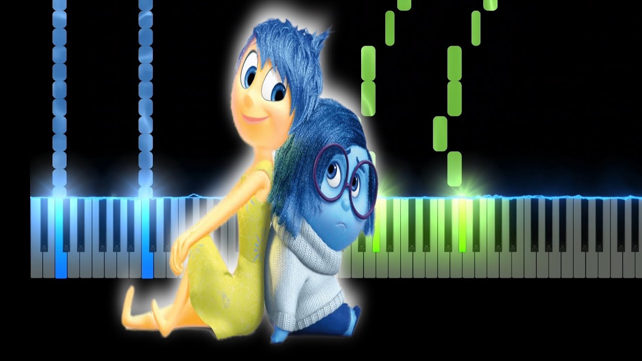 Inside Out Credits Theme (Piano Tutorial) - YouTube