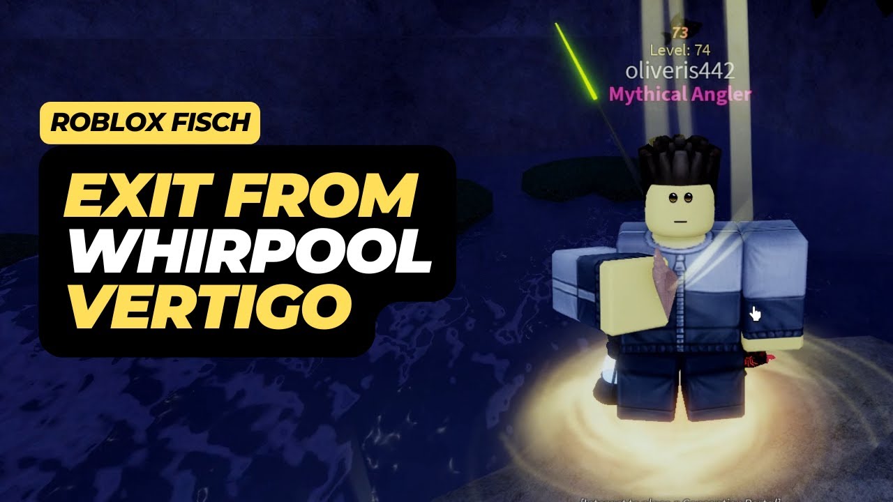 How to Exit from the Whirlpool in Roblox Fisch - YouTube