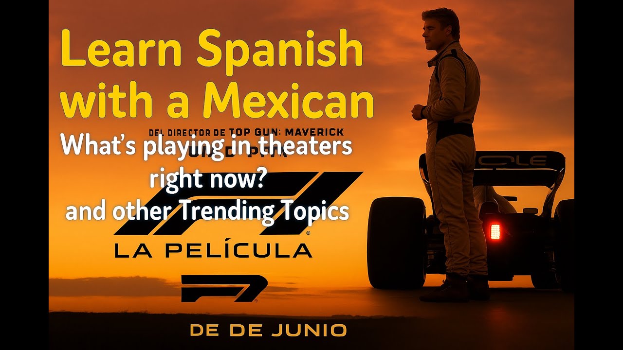 Learn Spanish with: I Know What You Did Last Summer, Megan 2.0, F1 The ...