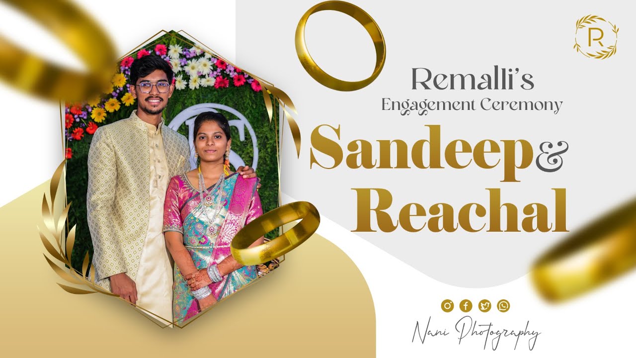 Sandeep & Reachal // Engagement Ceremony //9-04-2024 || Nani ...