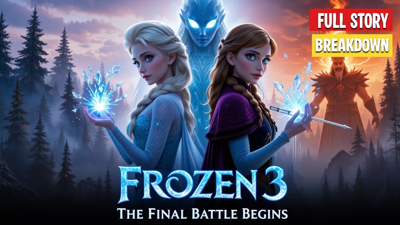 Upcoming Frozen 3 (2025) Full Movie Breakdown in English | Elsa vs ...