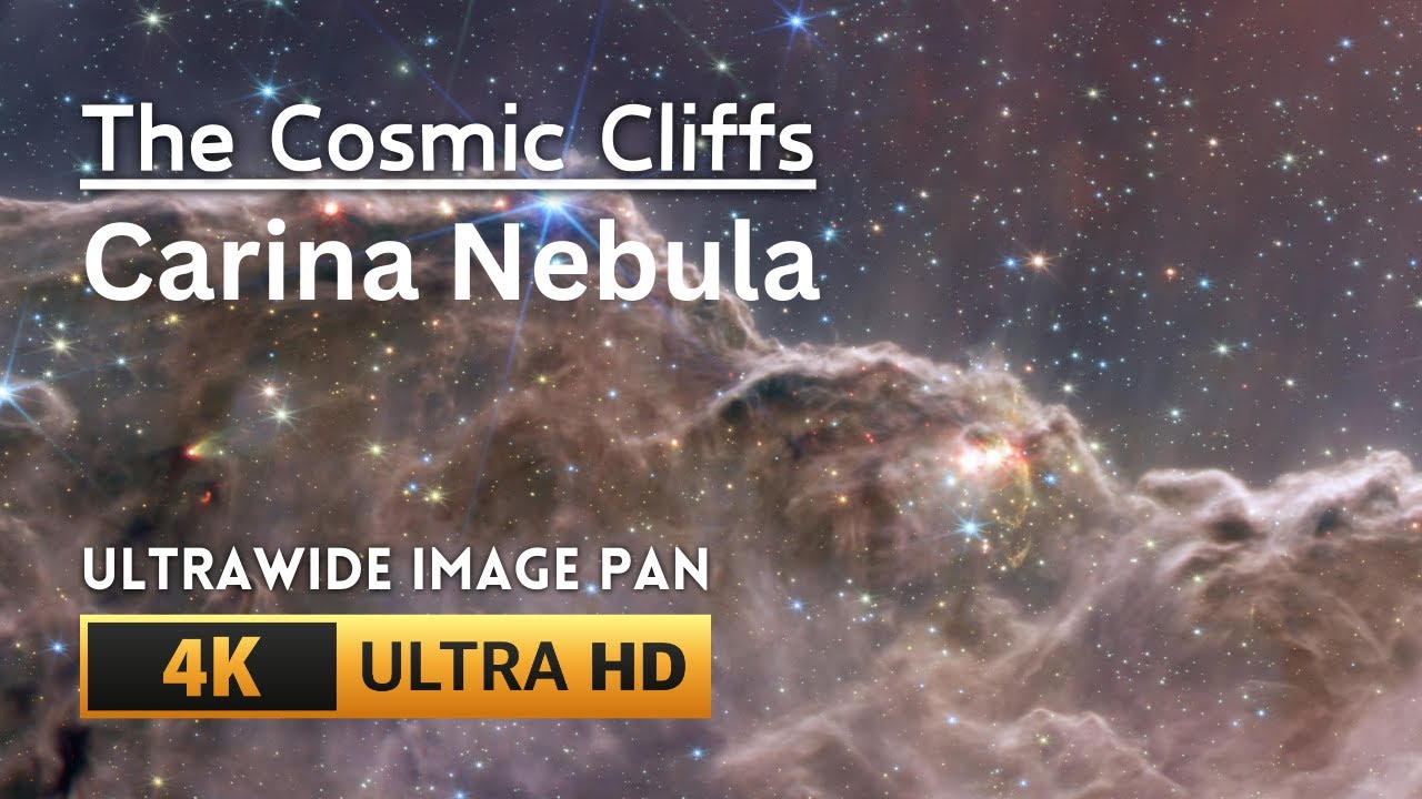 “The Cosmic Cliffs” | Carina Nebula | James Webb Space Telescope ...