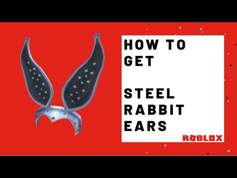 [PROMO CODE] *FREE ITEM* How To Get The Steel Rabbit Ears on Roblox ...