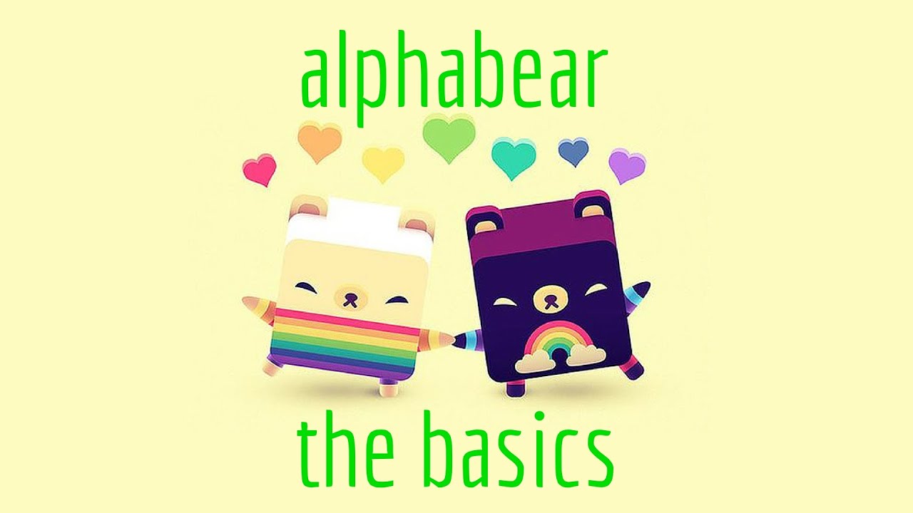 Alphabear - The Basics [Mobile Game] - YouTube