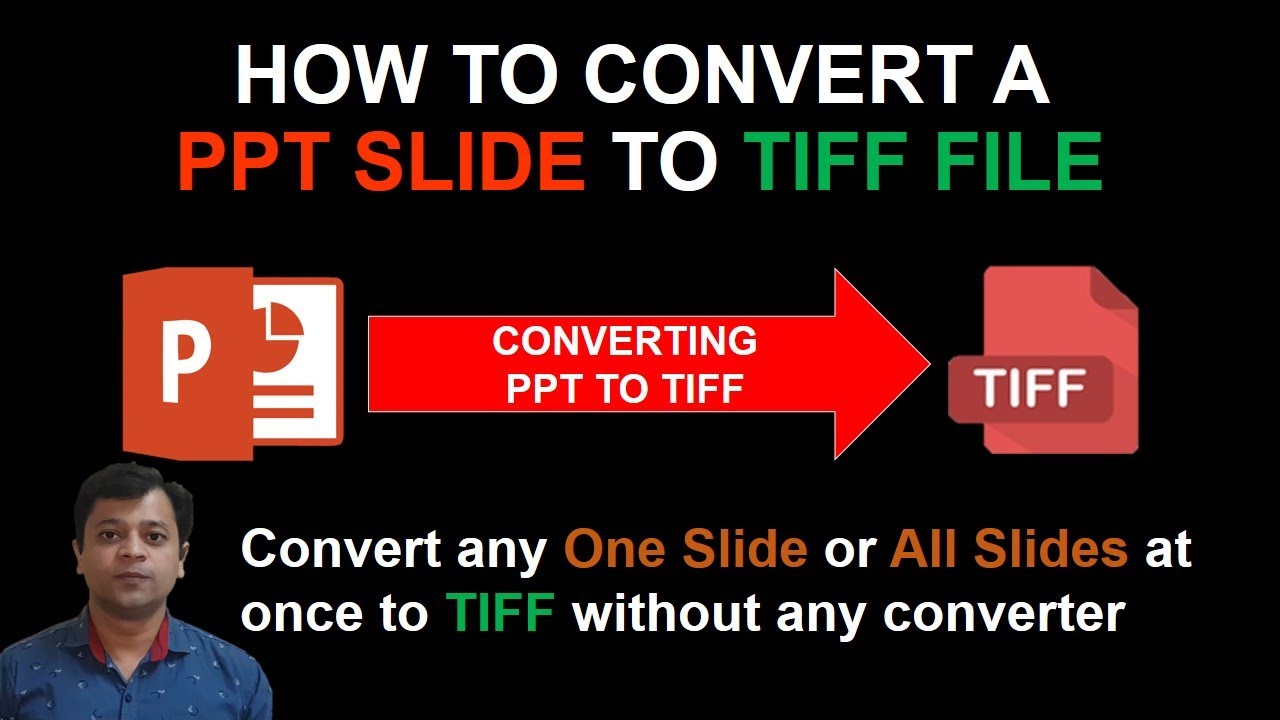 PPT to TIFF Conversion | How to convert Powerpoint Slide to Image ...