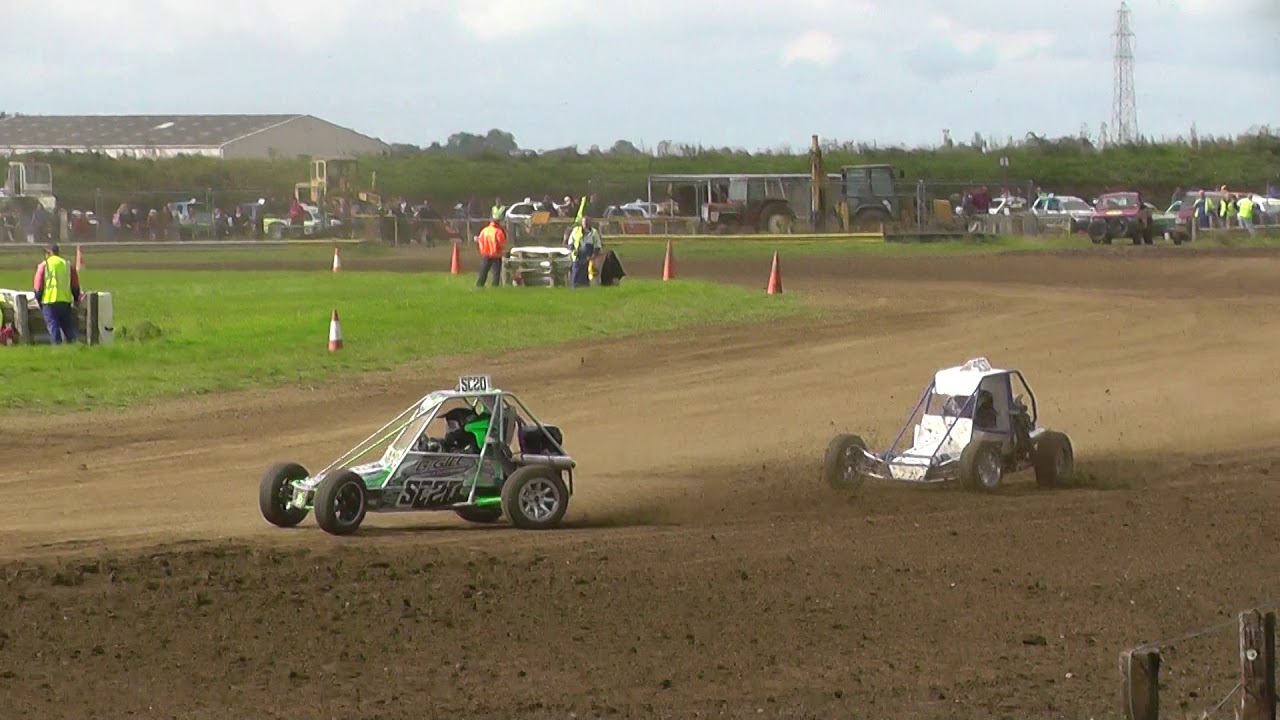 Scunny Autograss 17 09 17 Class 8 H1 Red - YouTube