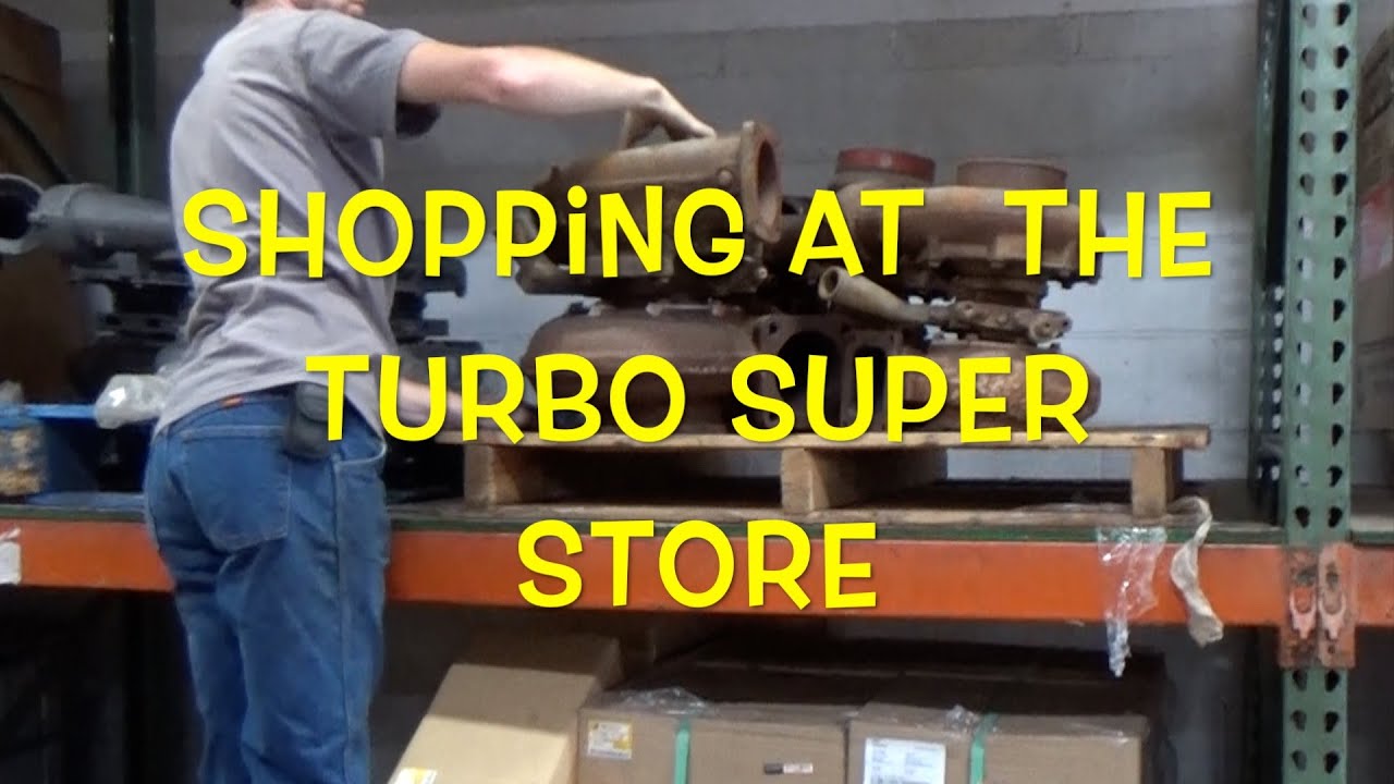 Shopping at the Turbo Super Store - YouTube