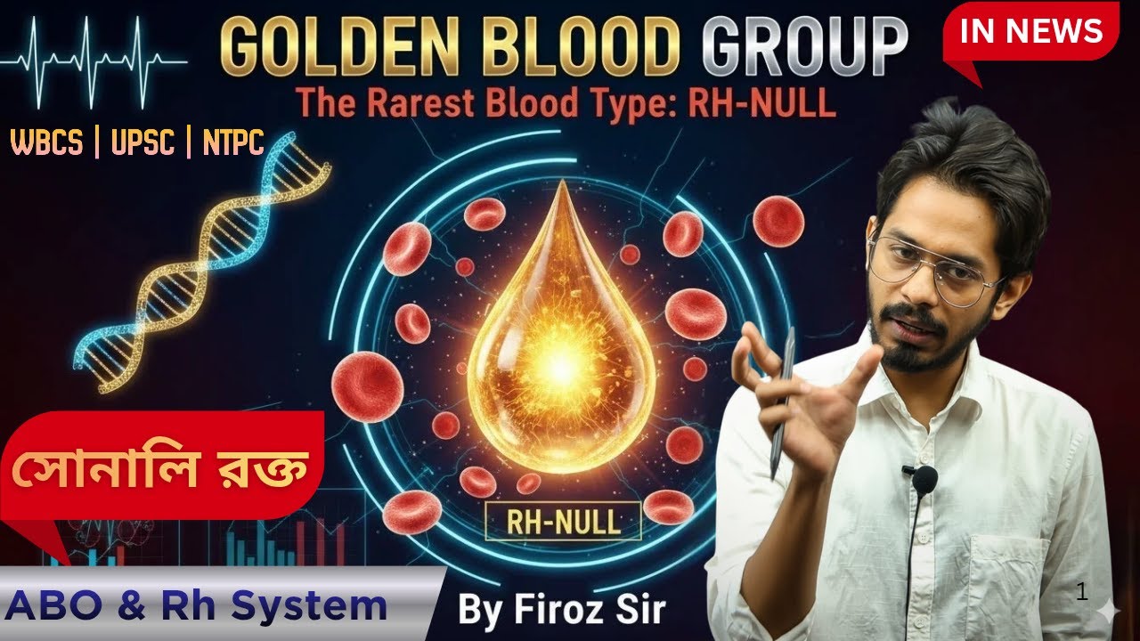 বিশ্বের সবথেকে বিরল রক্তের গ্রুপ | Golden Blood Group (Rh Null ...
