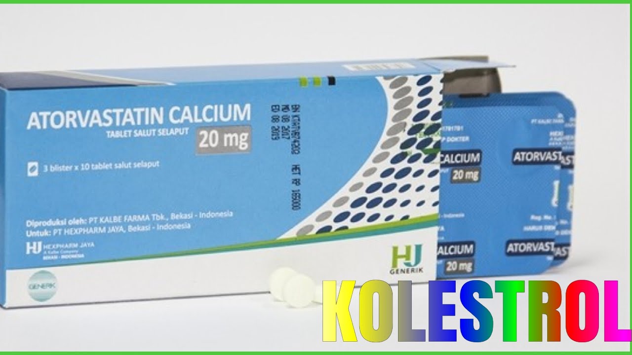 OBAT KOLESTEROL TINGGI - ATORVASTATIN - YouTube