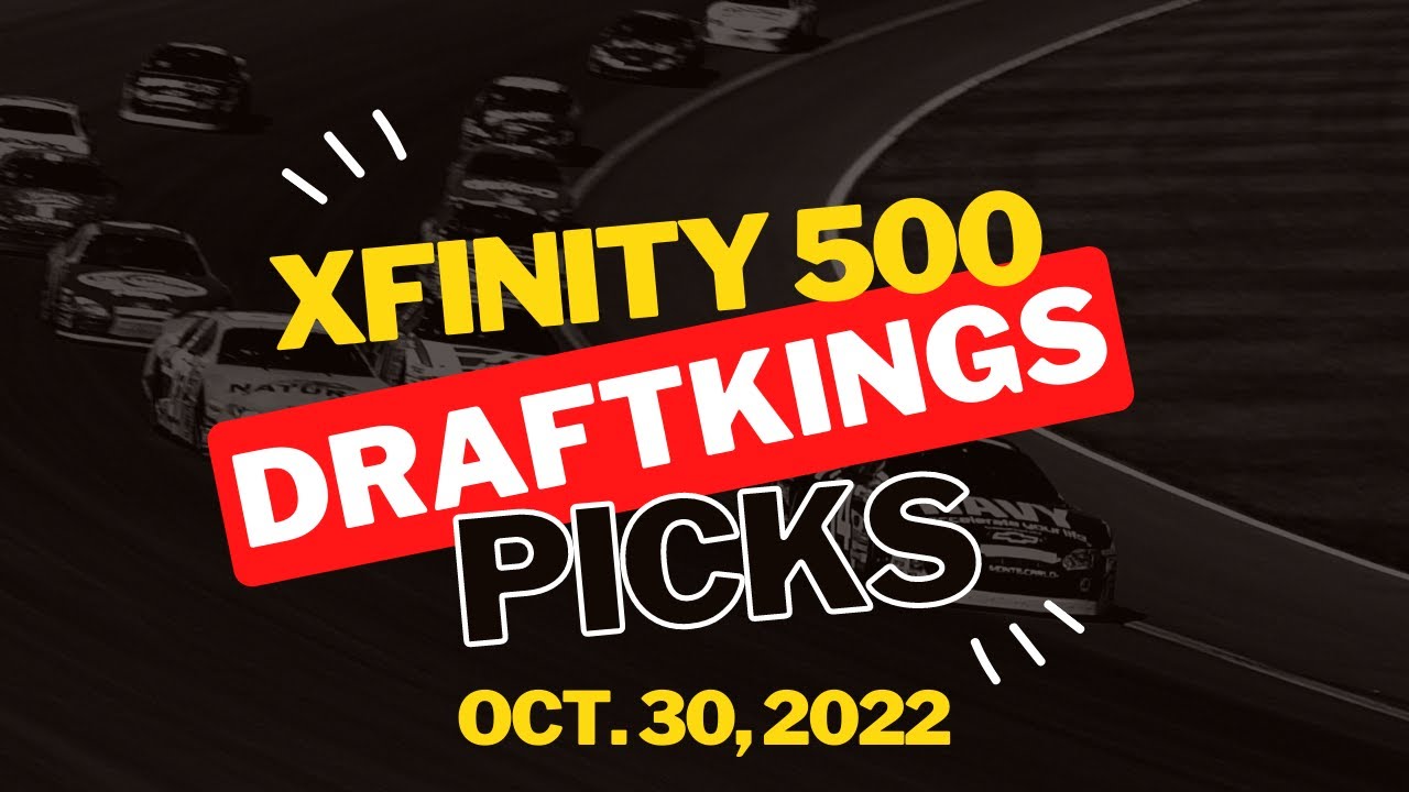 NASCAR Cup Series Xfinity 500 at Martinsville DraftKings Picks ...