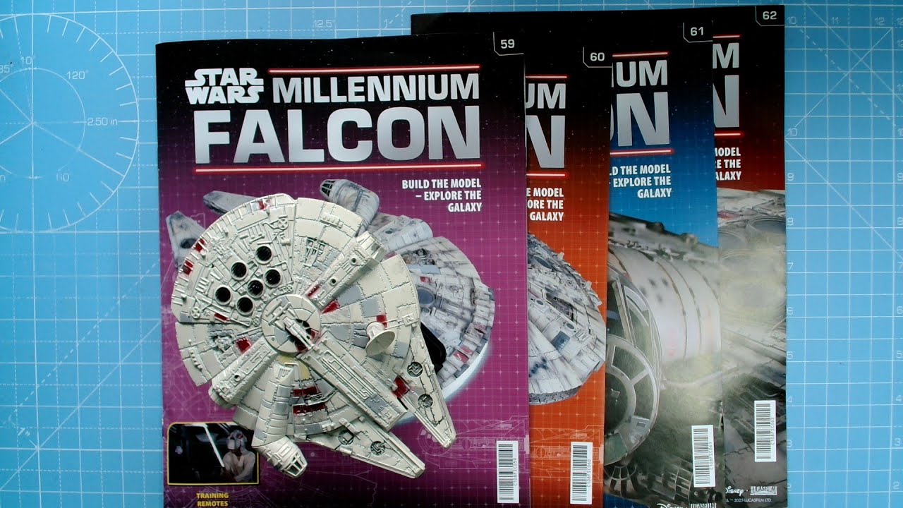Star Wars Millennium Falcon build Stages 59 to 62 - YouTube