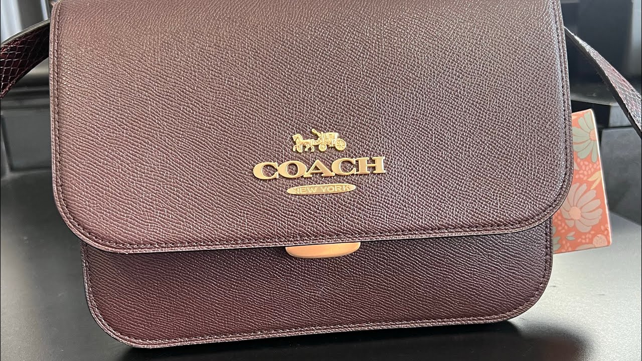 Coach Brynn Flap Crossbody - YouTube