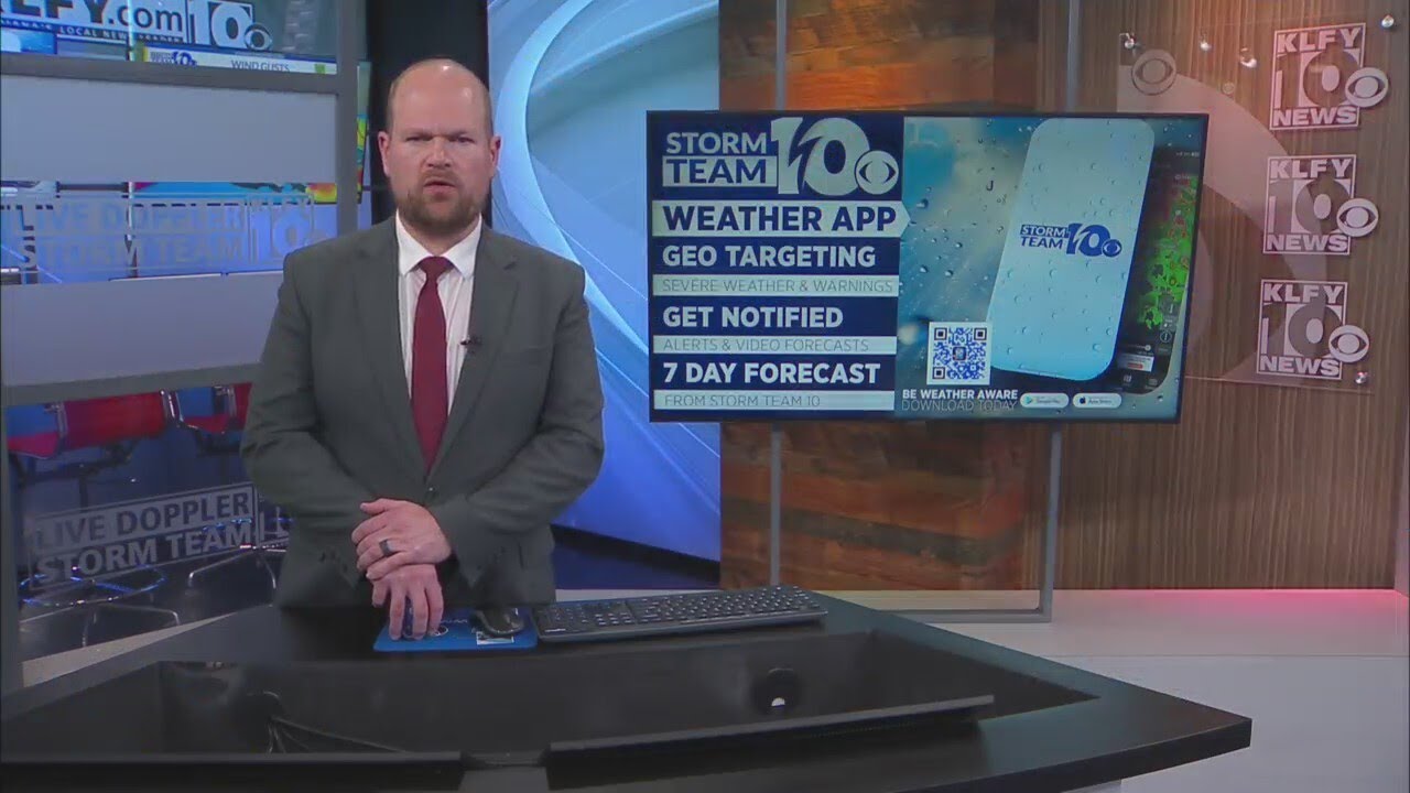 12 pm Severe Weather Latest for Wednesday - YouTube