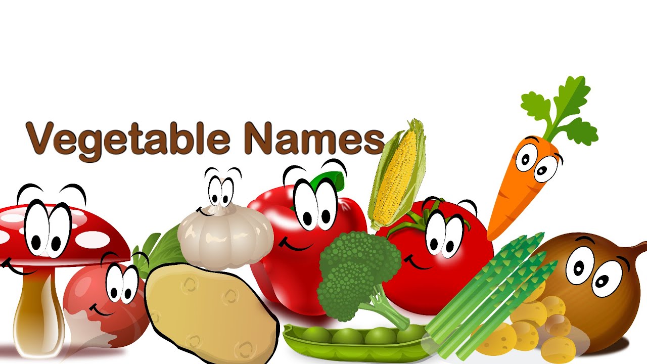 Vegetable Names in English l Learn English for Kids l Different Types ...