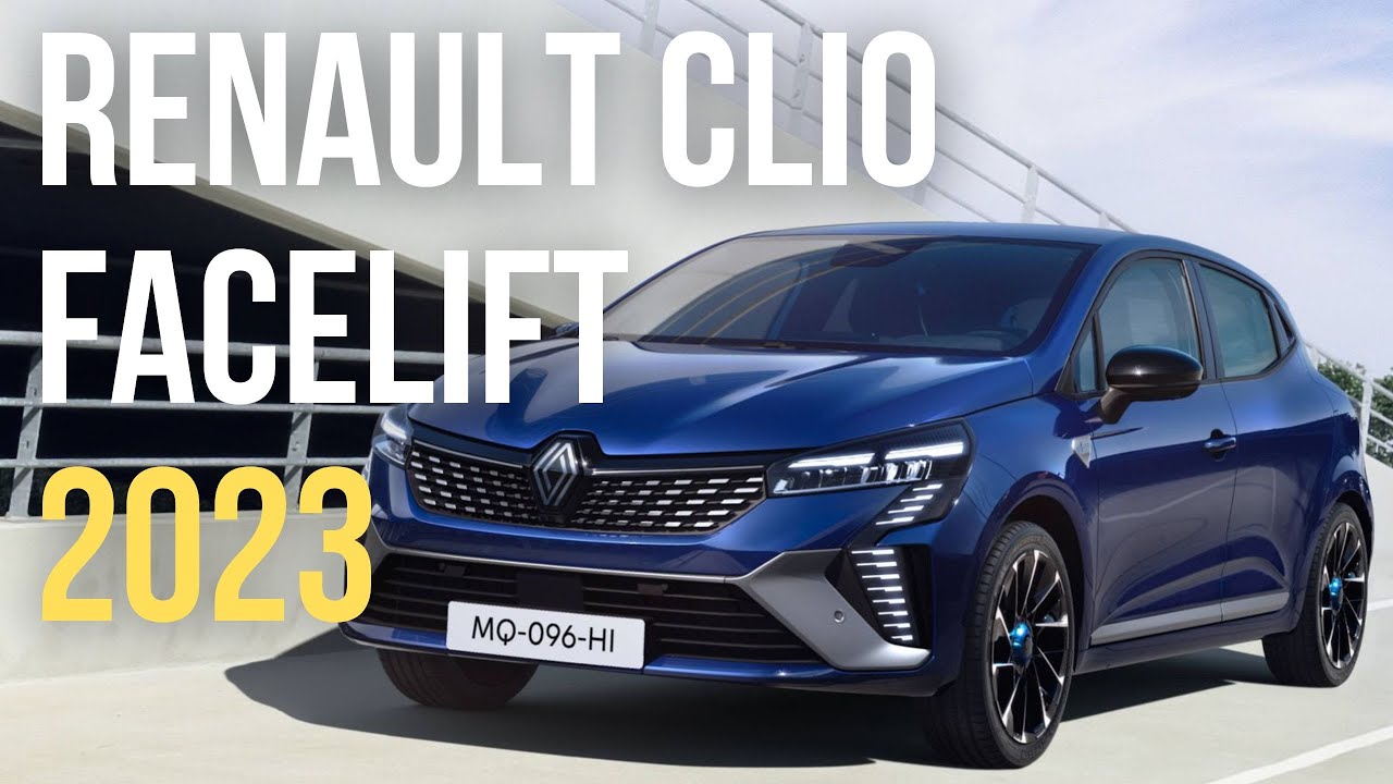 2023 Renault Clio Facelift - First Look and Review | News Hub - YouTube