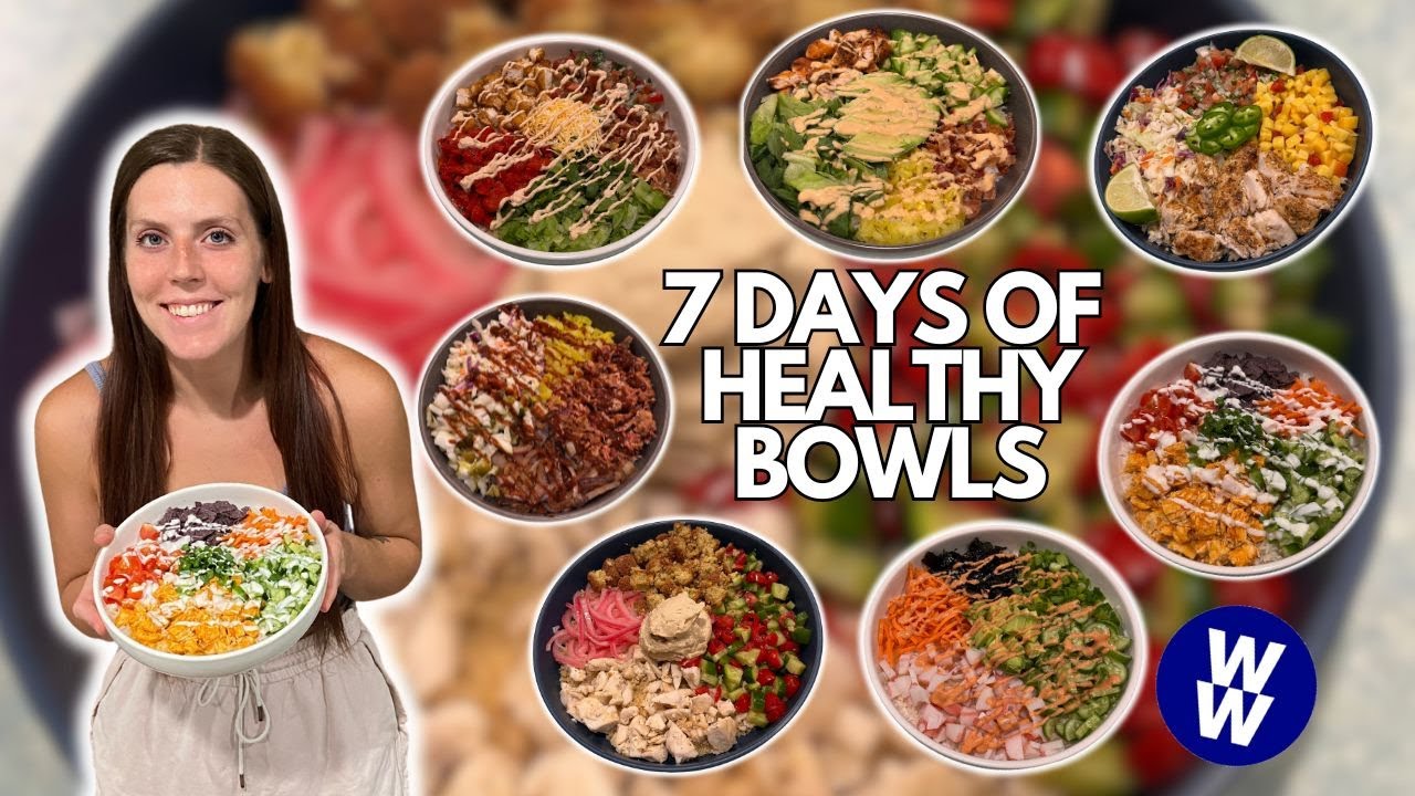 7 DAYS OF HEALTHY BOWLS | Healthy Meals I Eat to Lose Weight ...
