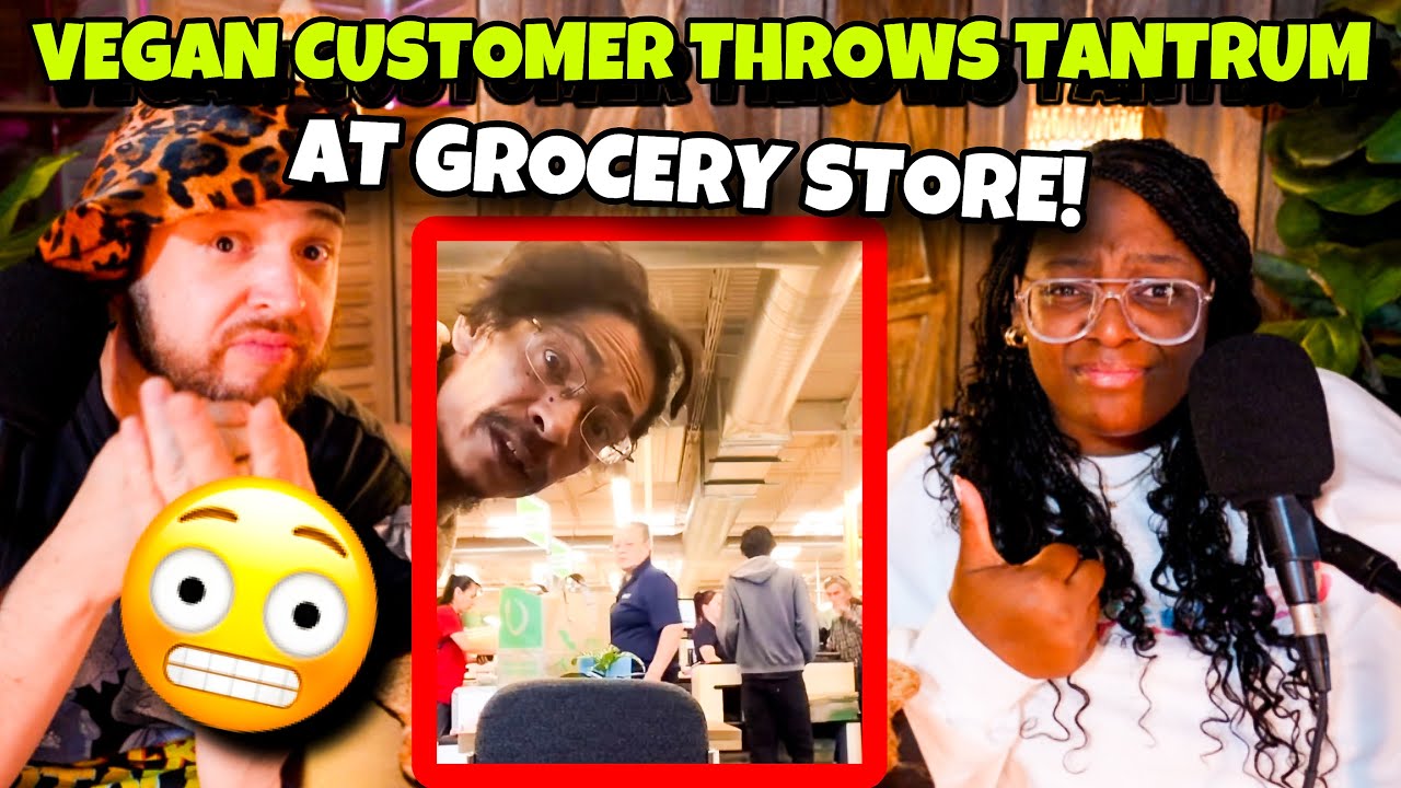 VEGAN CUSTOMER has PUBLIC FREAKOUT at store + MCDONALD'S EMPLOYEE gets ...