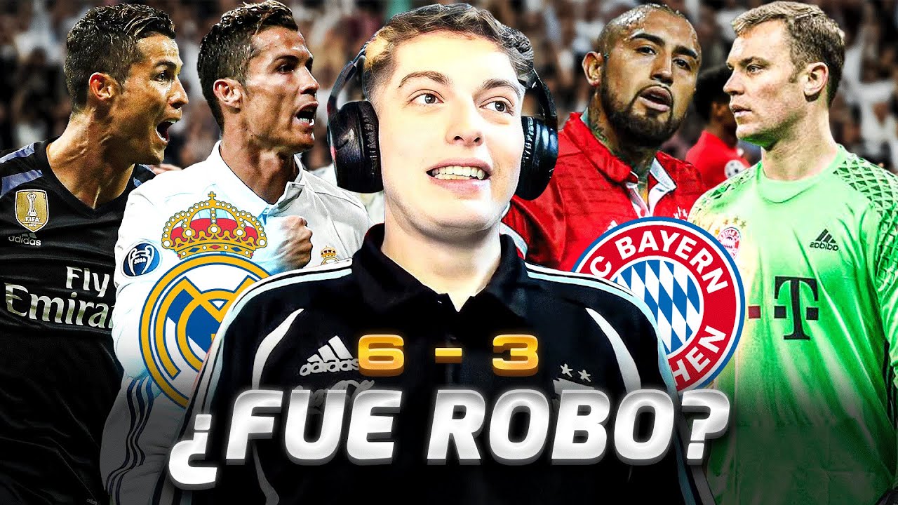 REAL MADRID 6 BAYERN MUNICH 3 (2017) - LA SERIE DE CR7 - ¿FUE ROBO ...