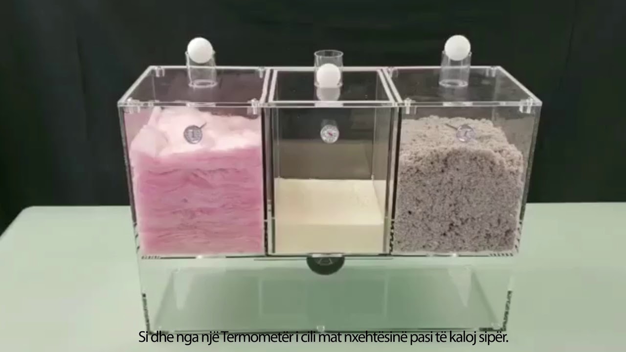 Krahasimi i materialeve Termo Izoluese - YouTube