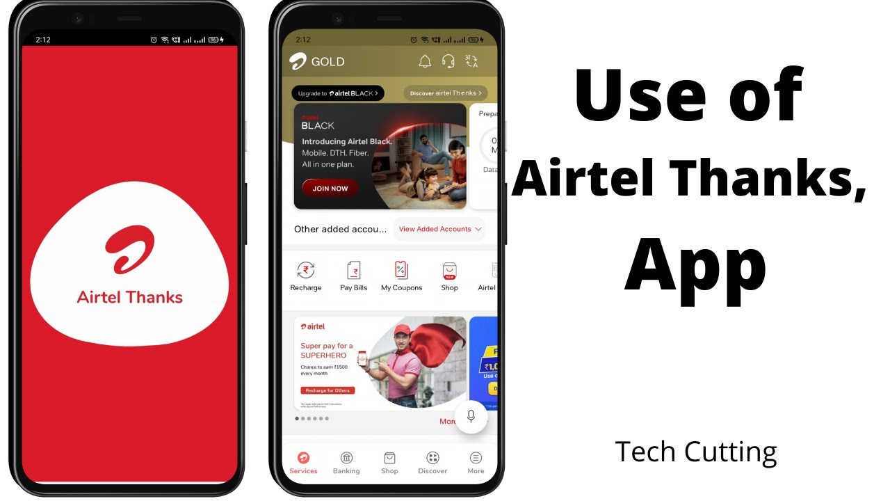 Airtel Thanks App Full Tutorial | How to use Airtel Thanks App | Tech ...