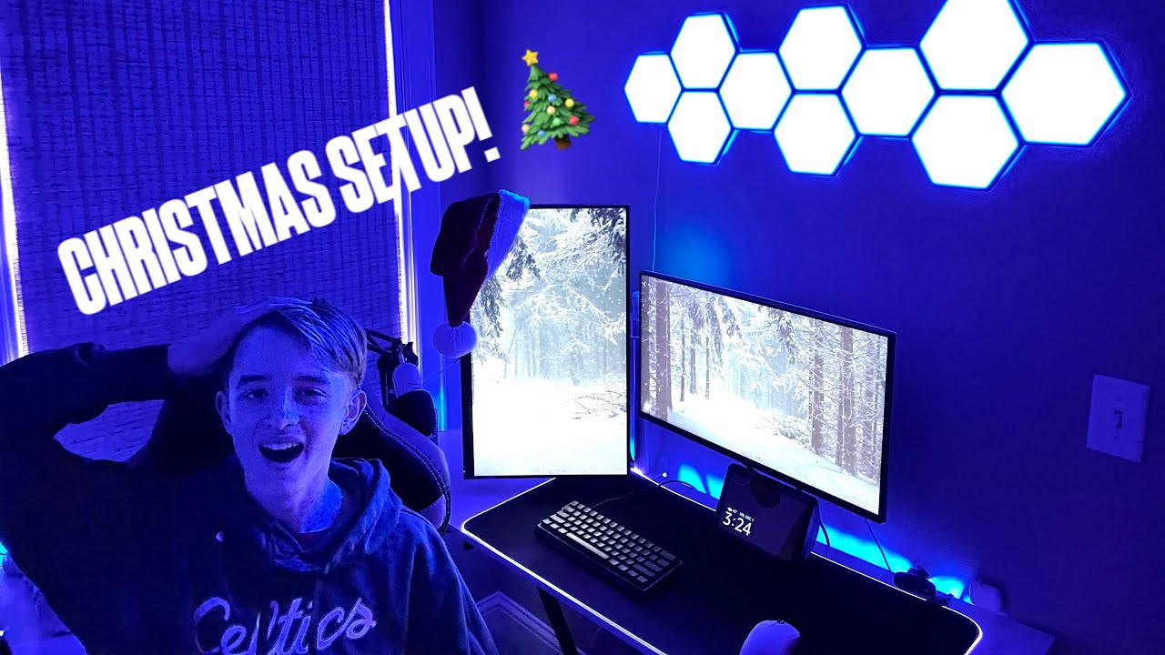 Revamping My Gaming Setup For Christmas! - YouTube