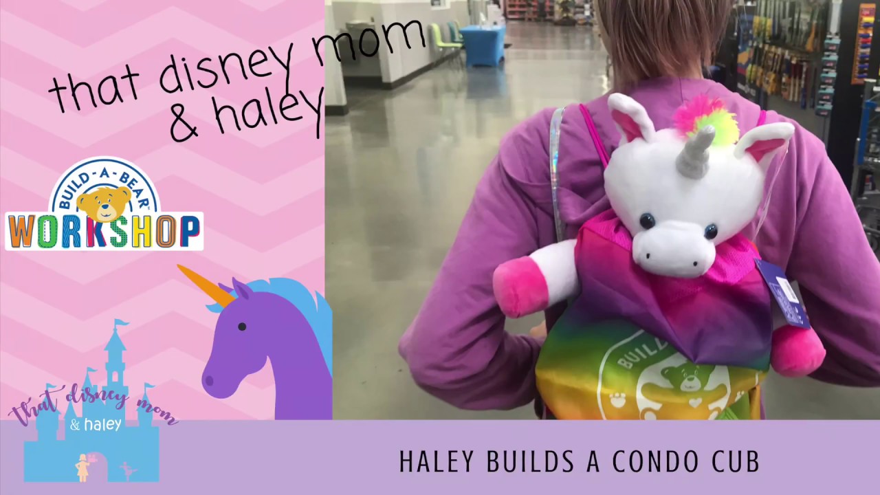 Haley Builds a Condo Cub | Size Comparison with Standard Build-a-Bear ...
