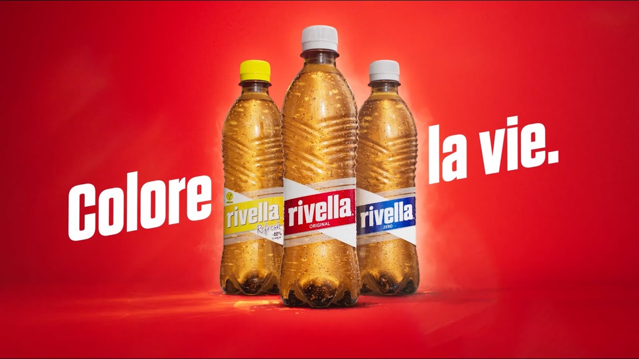 Un goût rafraîchissant et unique – Rivella Rouge, Bleu, Jaune - YouTube