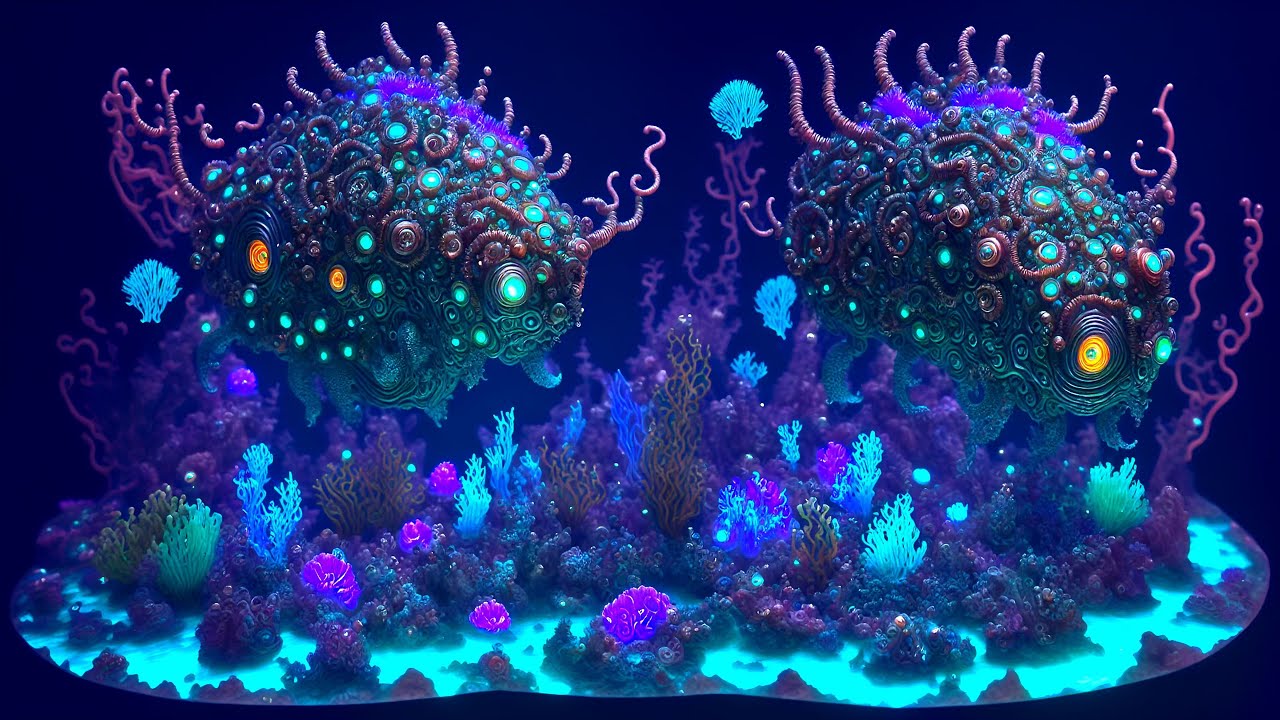 AI Relaxing Video (AI Abstract Animation Video) - YouTube