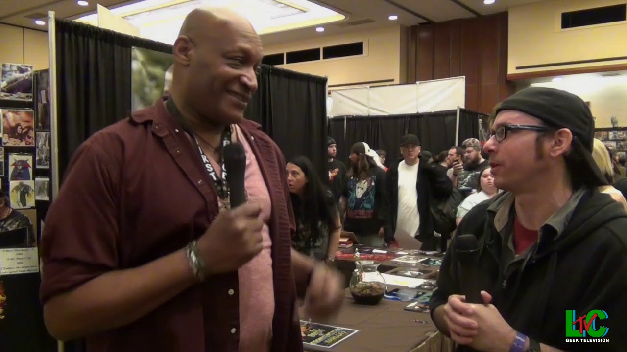Lotus Comics meets Tony Todd - YouTube