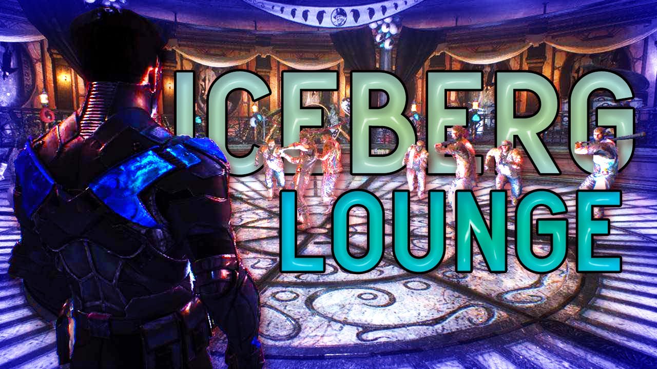 "Iceberg Lounge" Nightwing Combat Challenge (All Stars) | Arkham Knight ...