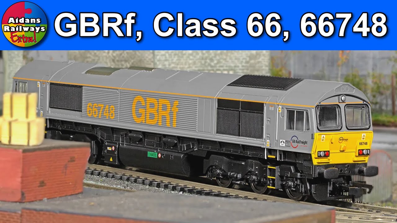 Hornby GBRf Class 66 Co-Co 66748 | Hornby Product R30150 - YouTube