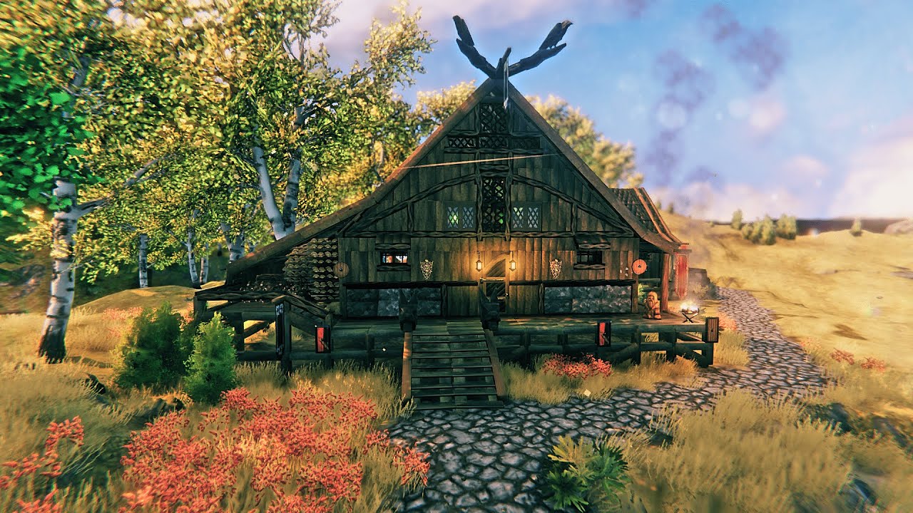Valheim building - YouTube