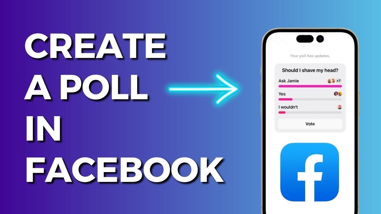 How to Create a Poll on Facebook 2024 | Make a Poll on Facebook - YouTube