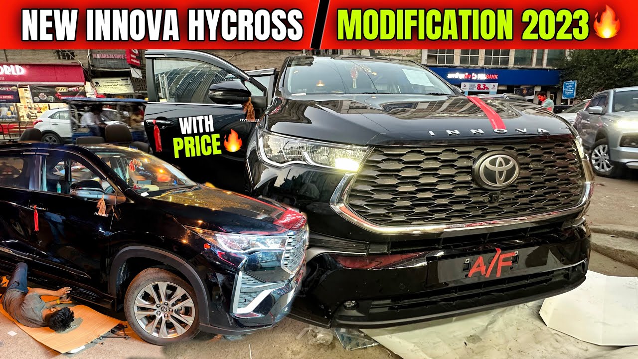 New Innova Hycross Modification🔥| Hycross Modified 2023 | With Price😍 ...