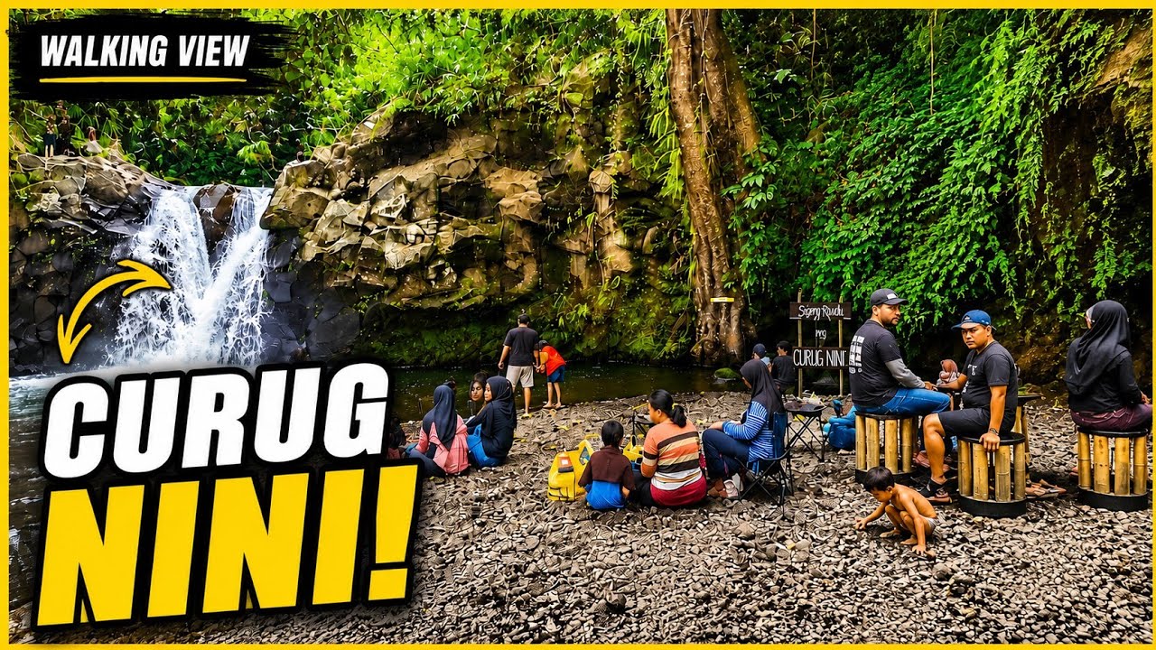Curug Nini Pagerandong, Mrebet, Purbalingga - Curug Estetik Viral ...