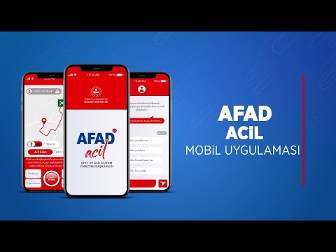 Afad Acil Mobil Uygulaması 📱🚨