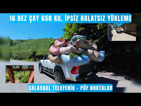 16 BEZ ÇAY 650 KG - YÜKLEME TEKNİĞİ