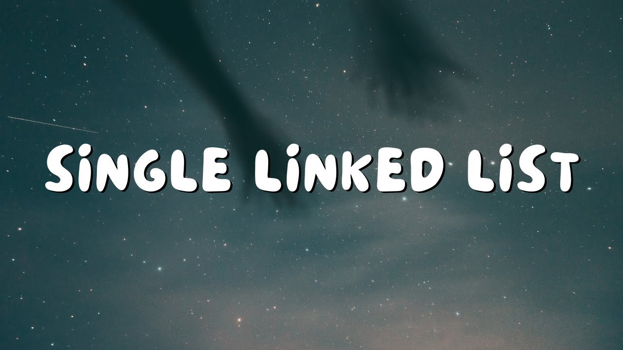 SINGLE LINKED LIST IN JAVA - YouTube