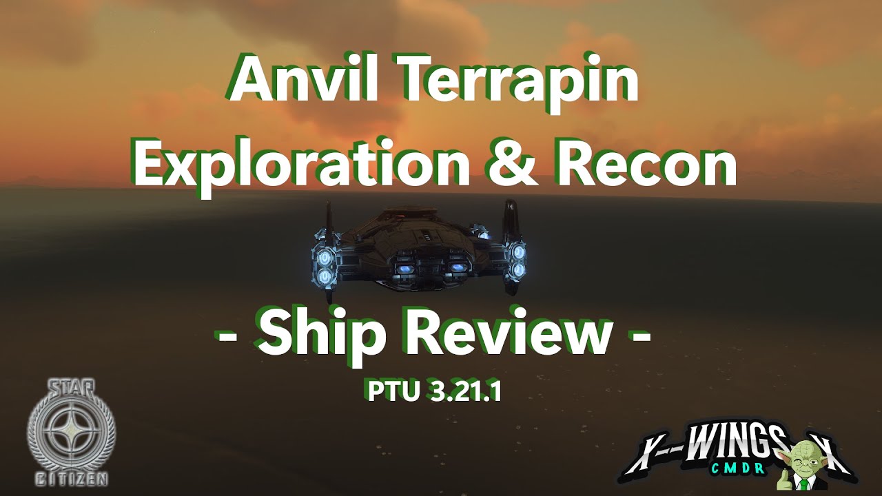 Star Citizen - Anvil Terrapin - Exploration & Recon - Ship Review - YouTube