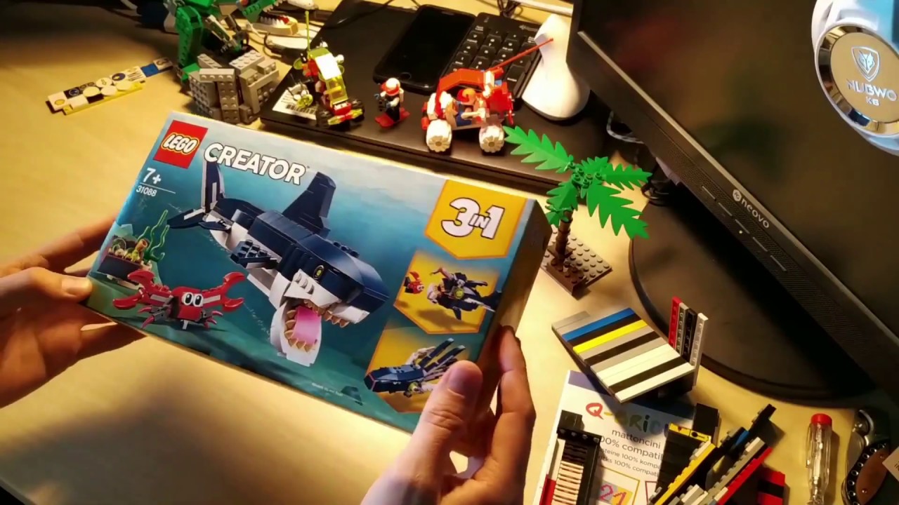 Unboxing and building a lego creator SHARK - YouTube