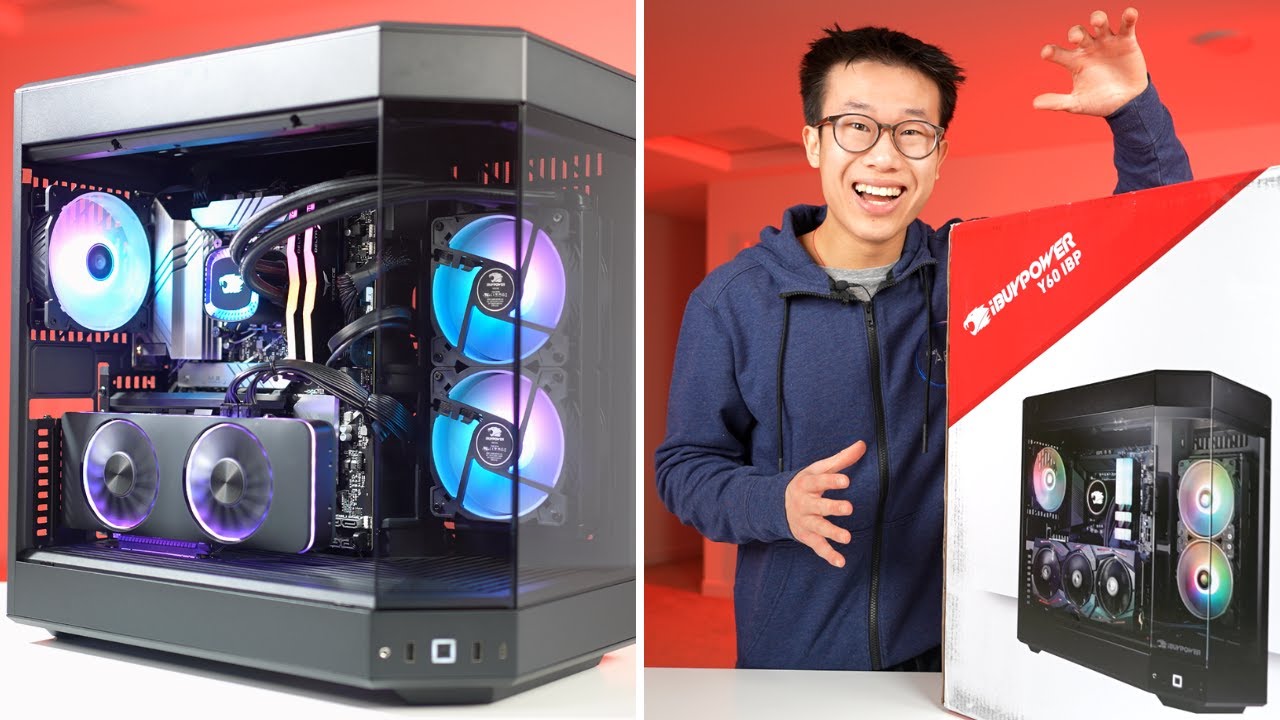 iBUYPOWER Intel 13th Gen Arc Gaming PC Unboxing + Setup! - YouTube