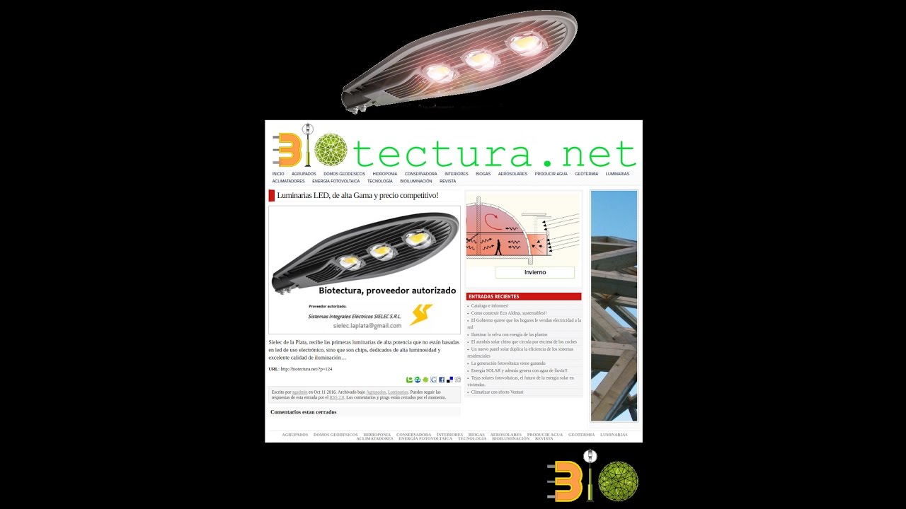 Comparativa de lamparas LED Vs VSAP - YouTube