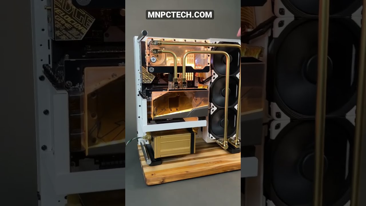 Thermaltake Core P3 Custom Water Cooled Gaming PC Mod by Jacques. - YouTube