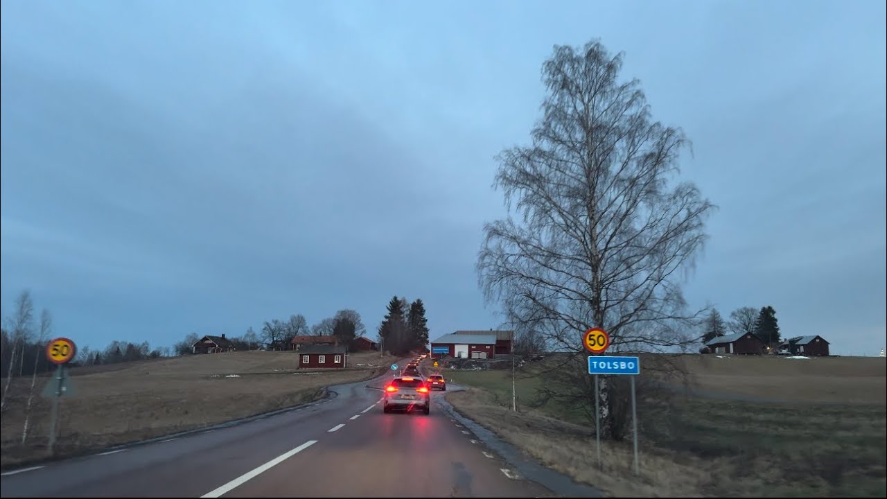 SWEDEN 🇸🇪 | VIRTUAL DRIVING TOUR 4K, BORLÄNGE #driving #sweden - YouTube