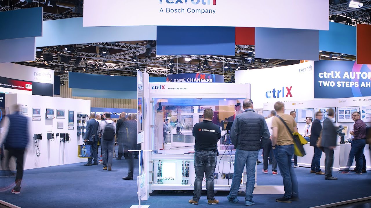 [EN] Bosch Rexroth ctrlX AUTOMATION @ SPS 2022 - YouTube
