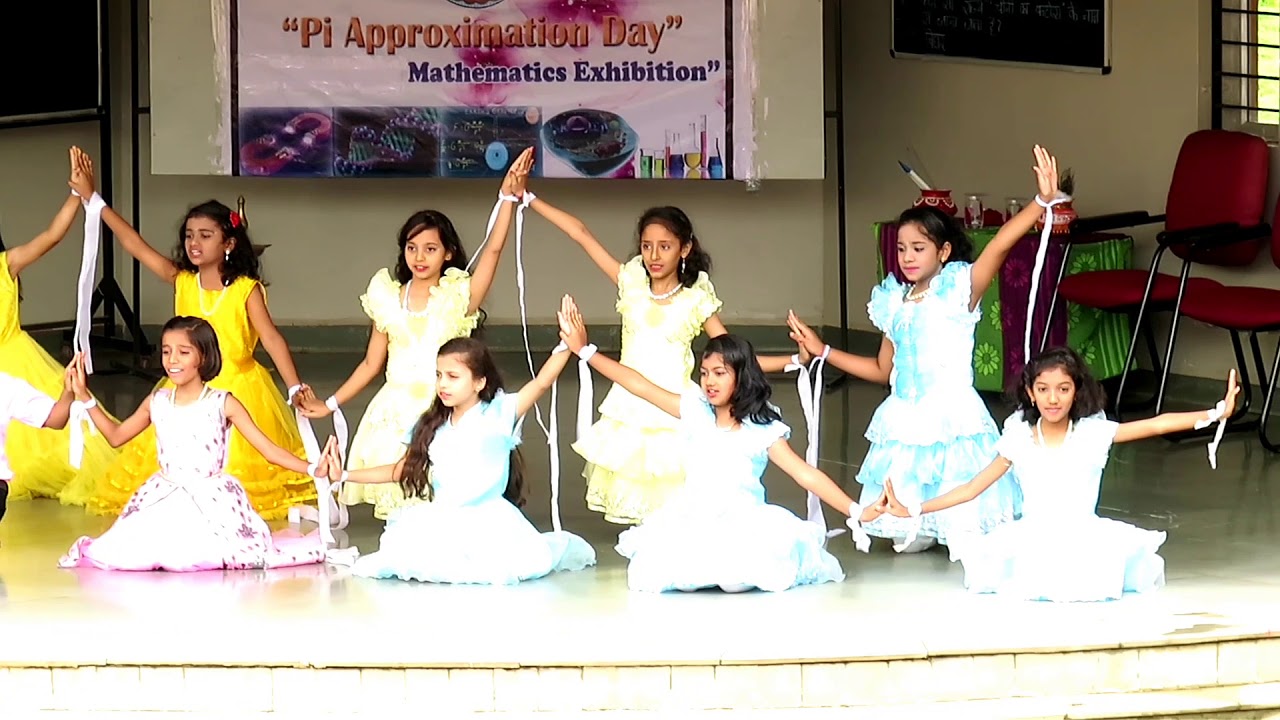 Kids Dance | Pi-Approximation Day celebration | Class 4 students - YouTube
