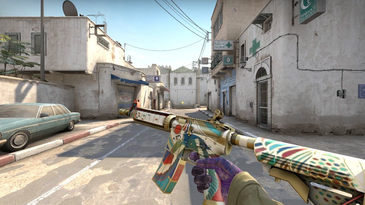 CS:GO M4A4 EYE OF HORUS MINIMAL WEAR | ANUBIS COLLECTION - YouTube