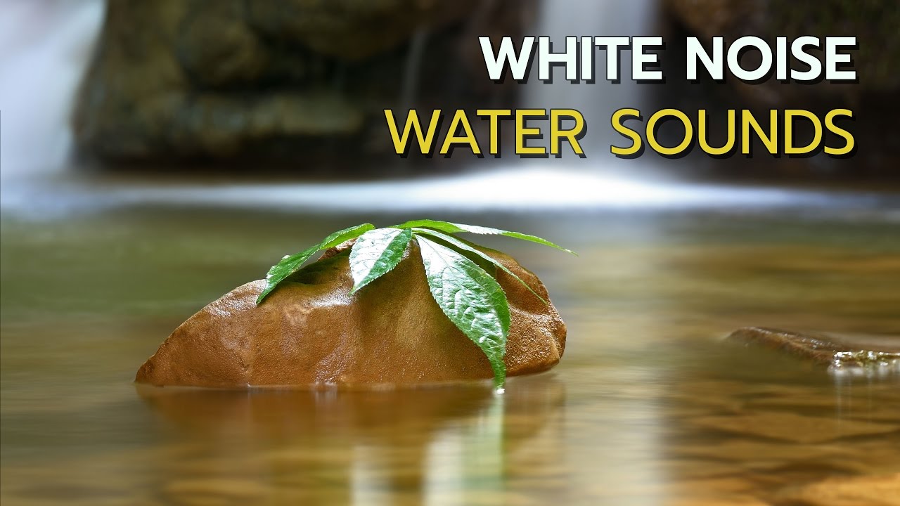 WATERFALL sounds | White noise, Water sounds: Relaxation & Sleeping ...