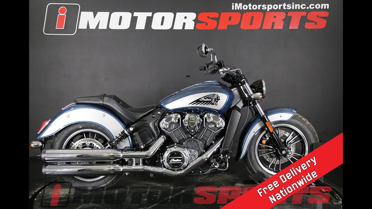 2021 Indian Motorcycle® Scout® ABS Icon Blue Slate Metallic/Cobra ...