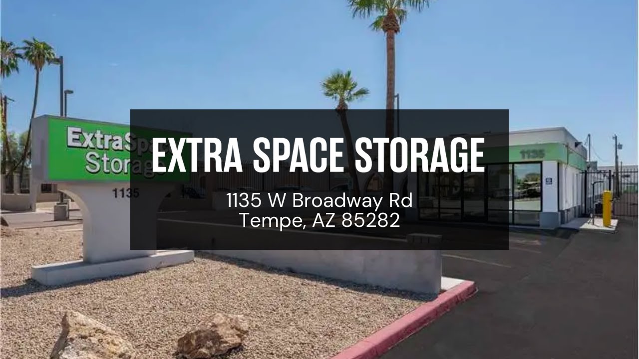 Storage Units in Tempe, AZ on W Broadway Rd | Extra Space Storage - YouTube